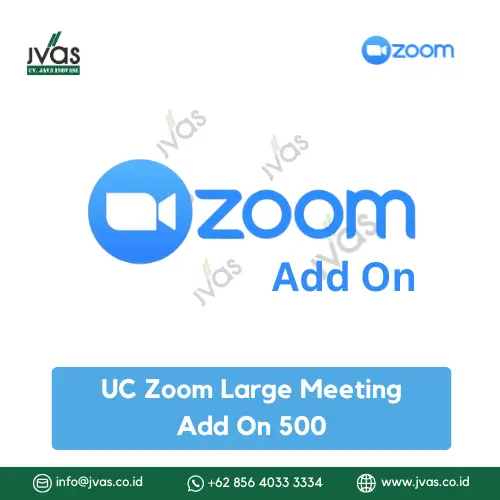 UC Zoom Large Meeting Add On 500 | jvas.co.id